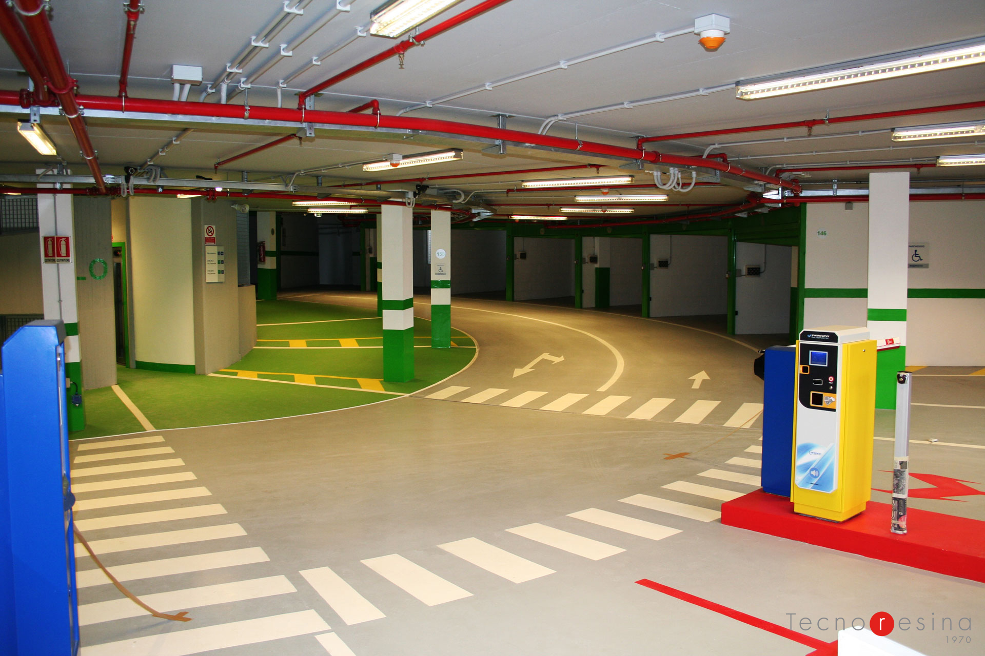 Parcheggi multipiano e coperture carrabili - Tecnoresina Vernici